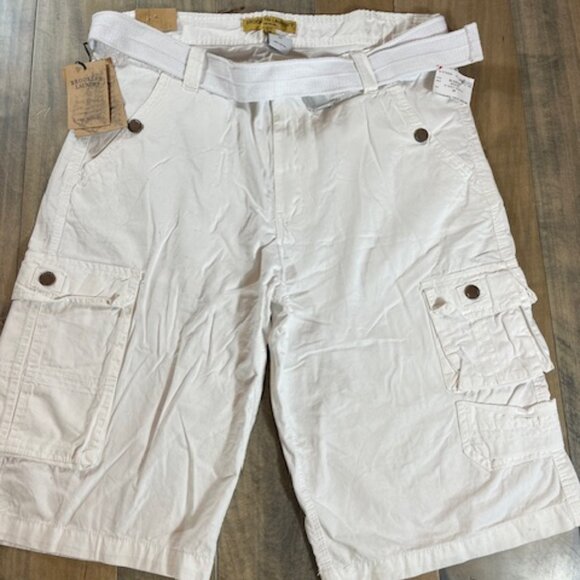 Brooklyn Laundry | Shorts | Brooklyn Laundry White Long Cargo Shorts W ...